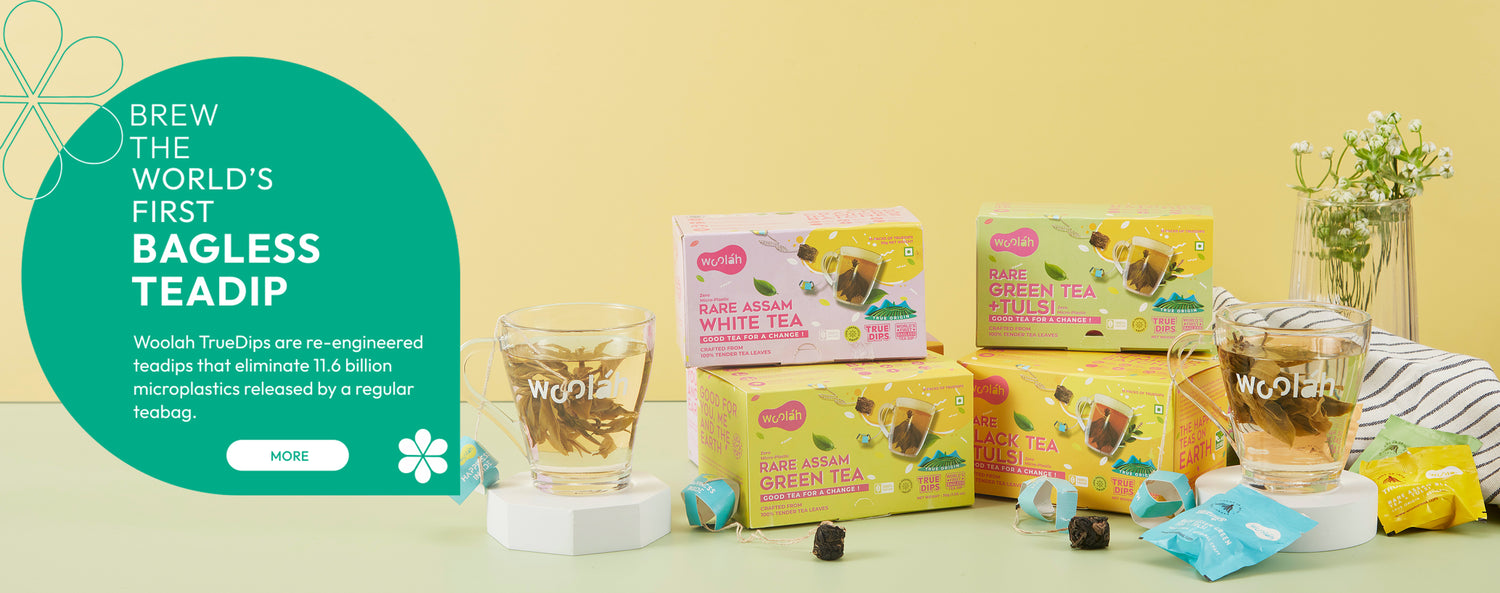 World's First Bagless Tea Dip | Without a tea bag – Woolah