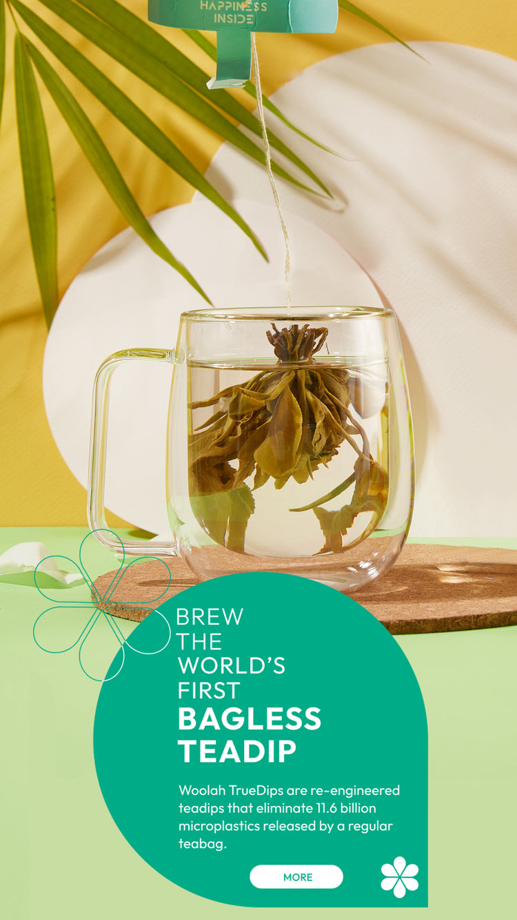 World's First Bagless Tea Dip | Without a tea bag – Woolah